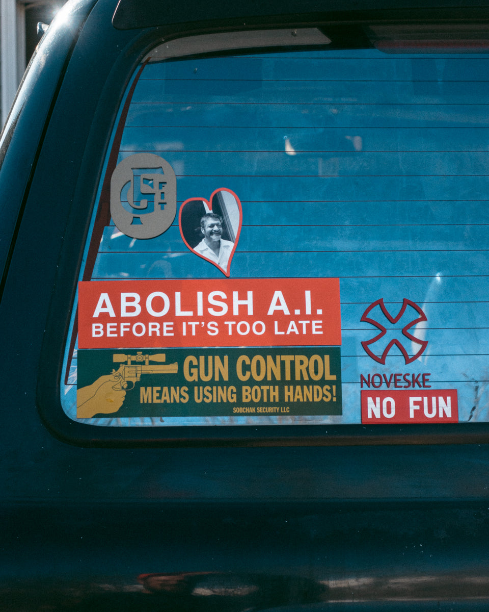 abolish ai sticker – mem industries